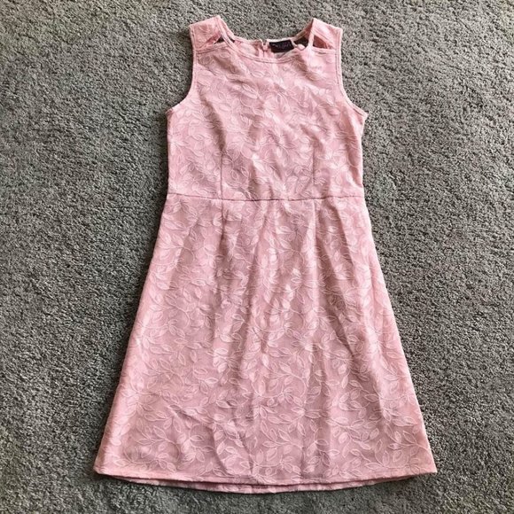 Dresses | Ok Girl Girls Size 16 Sleeveless Pink Dress | Poshmark